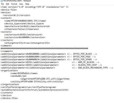 T Nor Flash Addition Nxp Community