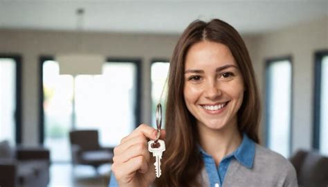 Premium Photo A Woman Holding A Key That Says Quot She Is Holding Quot