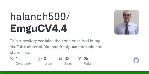 Github Halanch599emgucv44 This Repository Contains The Code