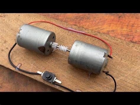 Free Energy Generator With Two V DC Motor Free Energy Generator Free Energy Free Energy