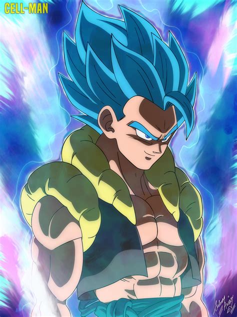 Gogeta Ssj Blue Gogeta Super Saiyan Blue Hd Wallpaper By Eto エト