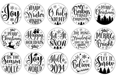 Premium Vector Christmas Ornament Svg Bundle