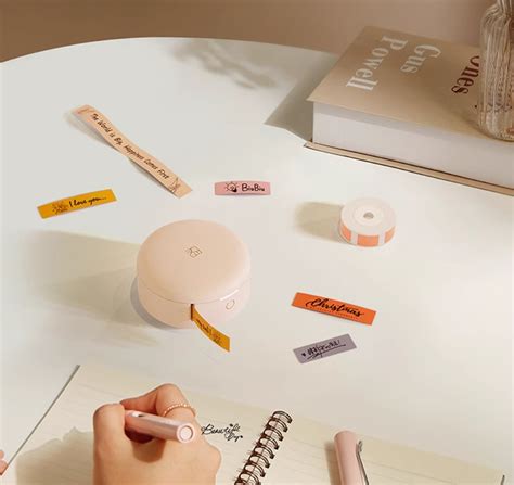 4가지 용도의 미니 라벨 프린터 가정과 사무실 모두에서 사용 가능