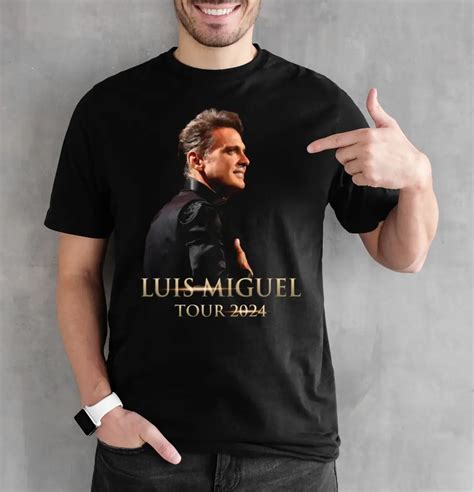 Camiseta Del Tour De Louis Miguel Camisa De Los 90 Regalo Para Fan
