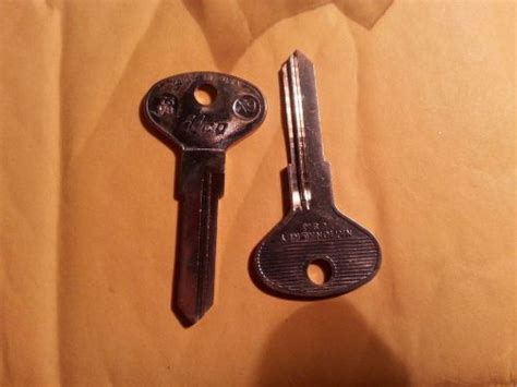 Sell Nos Taylor F81 E Ignition Key Blank For Triumph Jaguar Fiat In