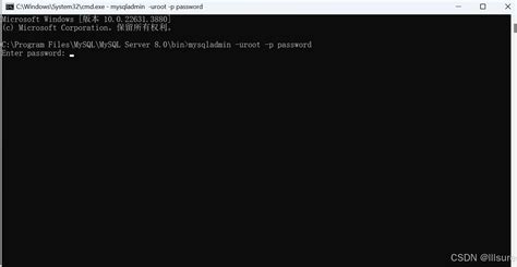 Mysql改密码（简洁无废话）cmd修改mysql密码 Csdn博客