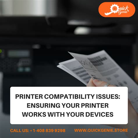 Printer Compatibility Issues Ensuring Your Printer Works With Your De