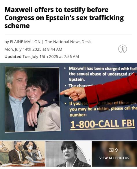 Maxwells Source Shared That Maxwell Could Provide Greater Insight Into The Dealings Of Epstein