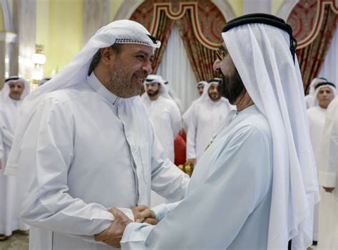محمد بن راشد يستقبل نائب رئيس مجلس الوزراء وزير الدفاع الكويتي موقع