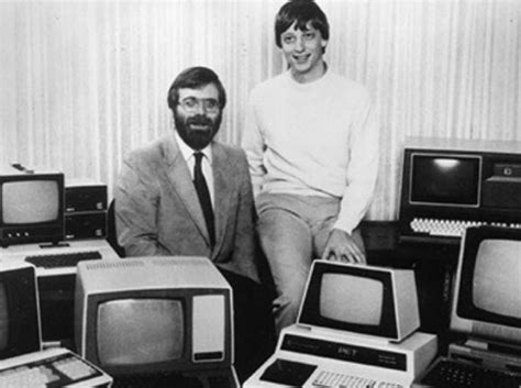 Bill Gates Y Paul Allen Ponen Fin A Su Desacuerdo Y Recrean Fotografía