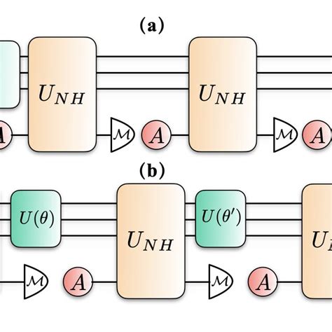 The Quantum Circuit For Non Hermitian Algorithm Combined With