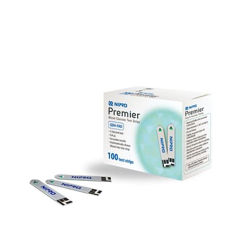 Buy Premier Glucometer Strips 100 Strip Pack Online