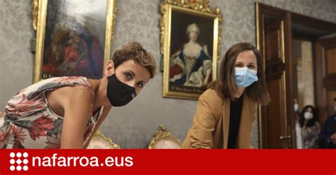 Chivite Lehendakariak Eta Belarra Ministroak Nafarroari Europako