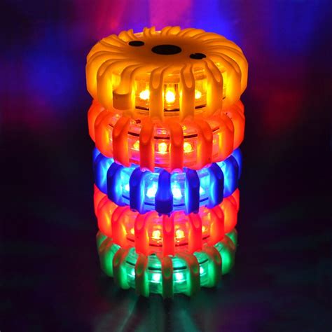 Led Warning Flashing Light 100hours Working 90m Vi Vicedeal