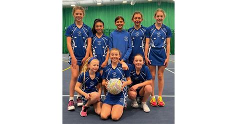 Woodley Netball Club Winners U11 Blues Yes Girls