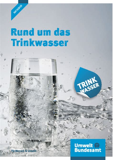 Rund Um Das Trinkwasser Umweltbundesamt