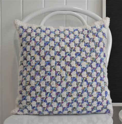 Ravelry C2c Lattice Stitch Cushion Pattern By Karen Roberts