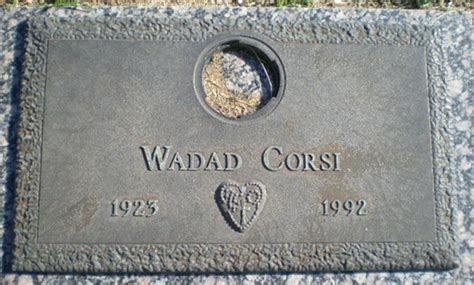 Wadad Catherine Hider Corsi 1923 1992 Find A Grave Memorial