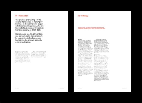 Brand Identity Guidelines Grid System A4 Portrait Behance