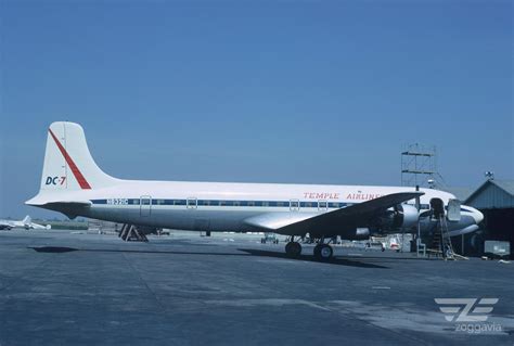 Zoggavia N6321c Douglas Dc 7 Temple Airlines