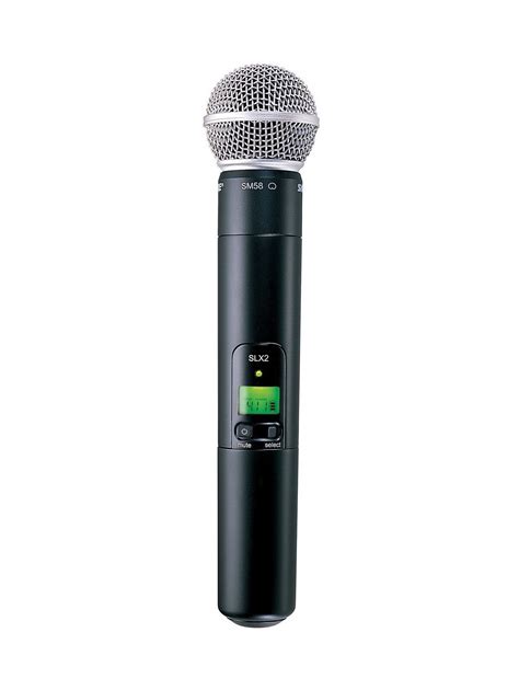 Shure Slx2sm58 H5 Wireless Microphone Transmitter Sm58 518 542
