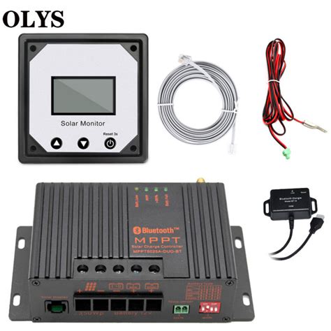【quality】 Olys Mppt Solar Charge Controller Bluetooth Rv Boat Car Pv