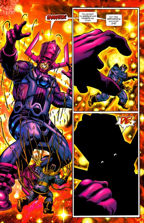 Galactus Vs Thanos Battles Comic Vine