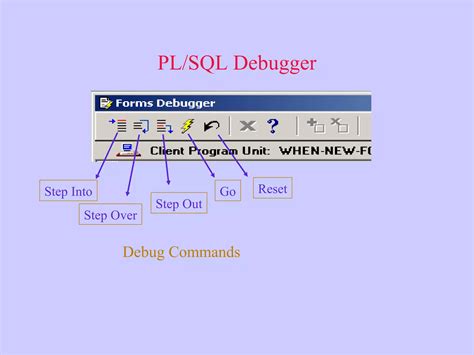 Oracle Forms Create Debug Triggers Ppt
