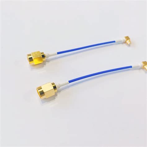 Rf Cable Assembly Sma Male To Smp Female Right Angle 086 Rf Coaxial