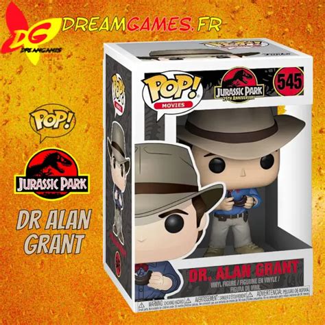 Figurine Funko Pop Dr Alan Grant 545 Jurassic Park