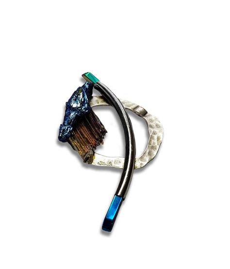 Bro Cu Kyanit Titan Aura I Bismuth Colour Geometry