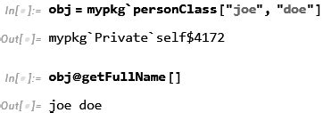 How To Use OOP When The Object Is Inside A Mathematica Package Mathematica Stack Exchange