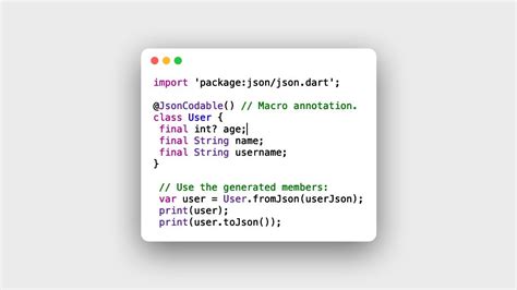 macros are coming to the dart language 🙌 this feature is currently
