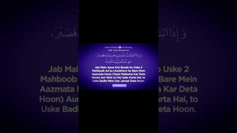 Allah Ke Rasool Saws Ne Farmaya Youtube