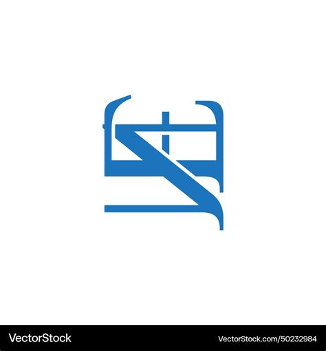 Letter Ws Abstract Linked Simple Logo Royalty Free Vector