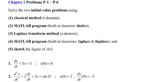 Solved Chapter 1 ﻿problems P 1 ∼ ﻿p 6solve The Two