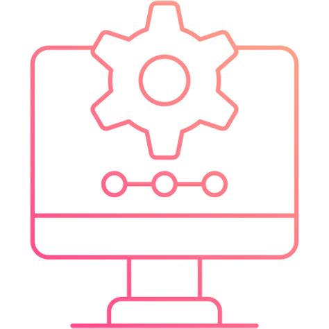 System Integration Generic Gradient Outline Icon Freepik