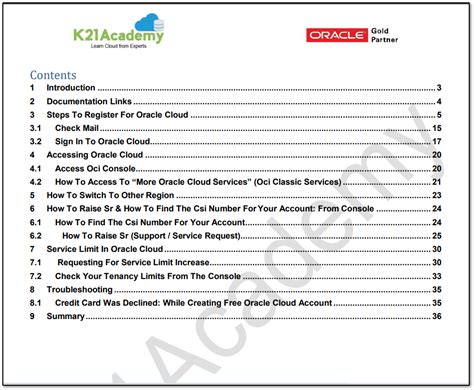 Oracle Cloud Job Oriented Program Hands On Guides