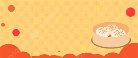 Characteristic Snack Flat Cartoon Background Design Special Snack