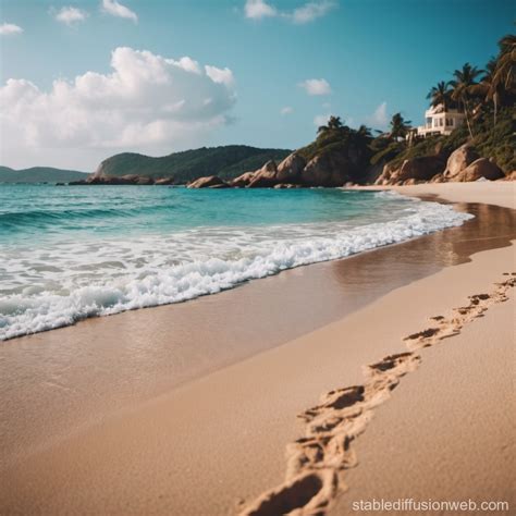 Beach Scenery Creation Stable Diffusion Online