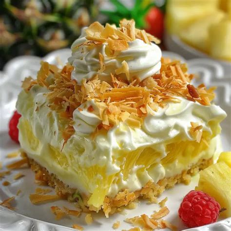 No Bake Pineapple Dream Dessert