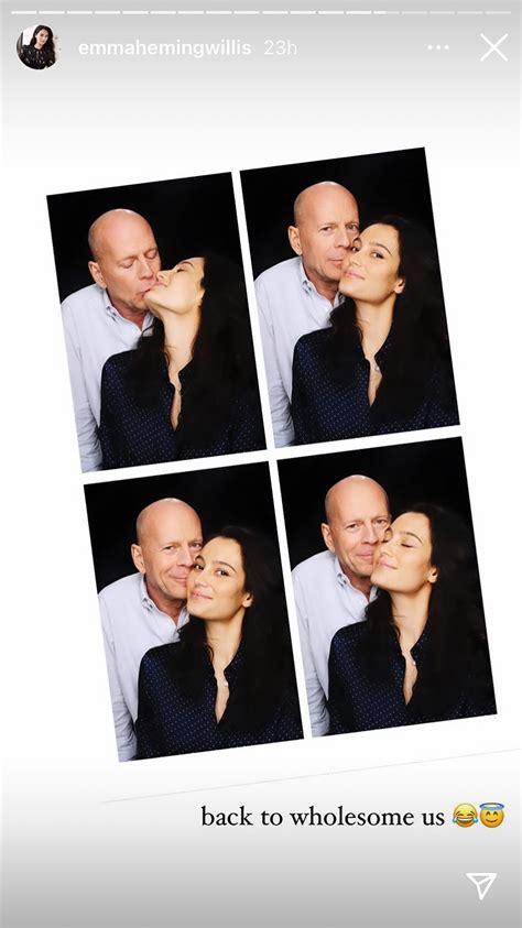 Bruce Willis And His Wife Went Over The Top With Leather Clad Photo