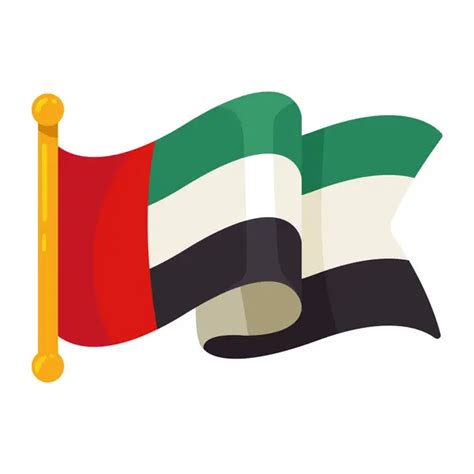 Uae National Day Flag Shield Illustration Stock Vector By ©jemastock