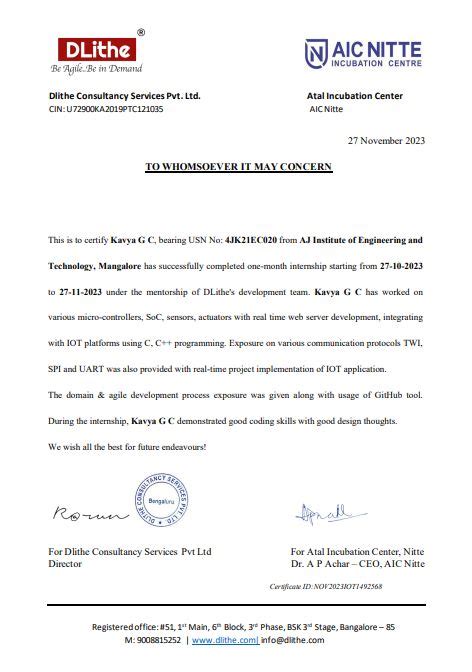 Kavya Chakrasali On Linkedin Iot Embeddedsystems Techinnovation