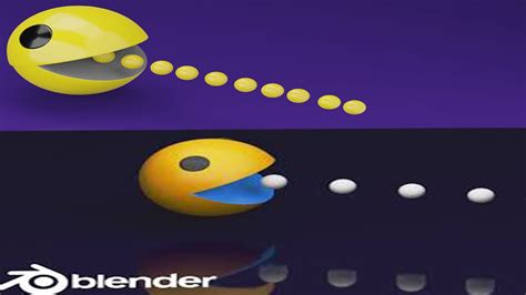 Blender Make This PAC MAN Animation In Minutes YouTube