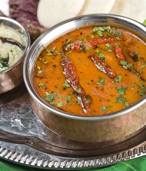 Kerala Style Varutharacha Sambar Recipe Tangy Coconut Sambar Recipe