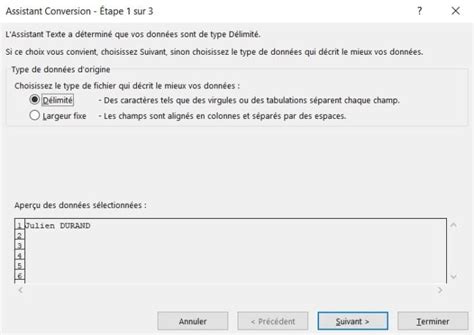 Excel Comment Transformer Du Texte En Colonnes MCMLXIX