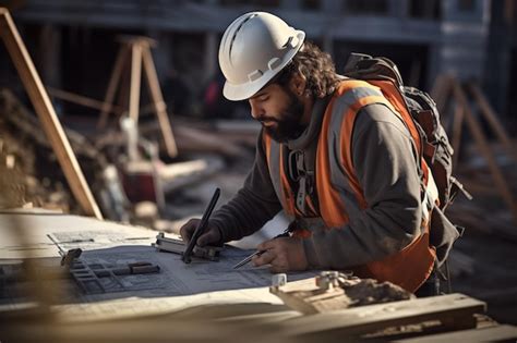 Premium Ai Image Civil Engineer