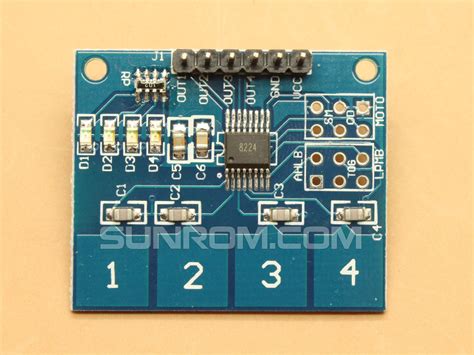 Channel Capacitive Touch Module Ttp Sunrom Electronics