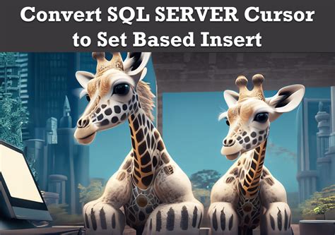 Sql Server Convert Cursor To Set Based Insert Sql Authority With